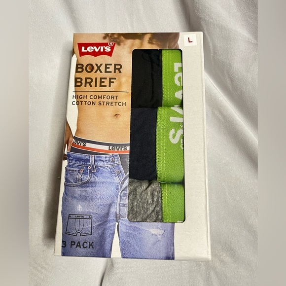 Levi's | Underwear & Socks | New Mens Large Levis High Comfort Cotton ...
